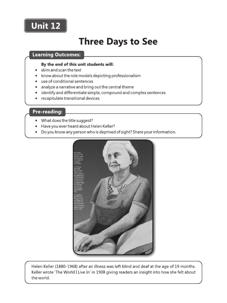9th Class English Text Book Chapter 12 | PDF