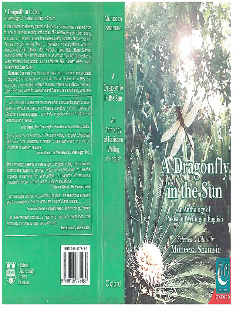 A Dragonfly in The Sun. An Anthology of Pakistani Writing in English ...