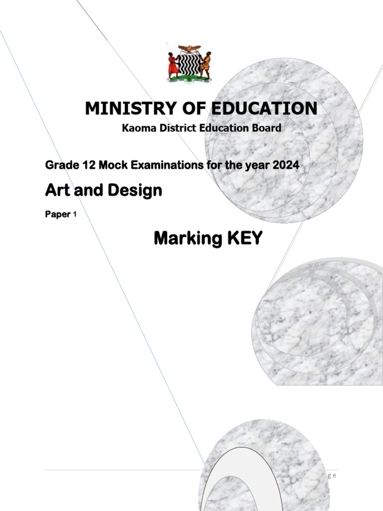 ART MOCK MARKING KEY ART G12 | PDF