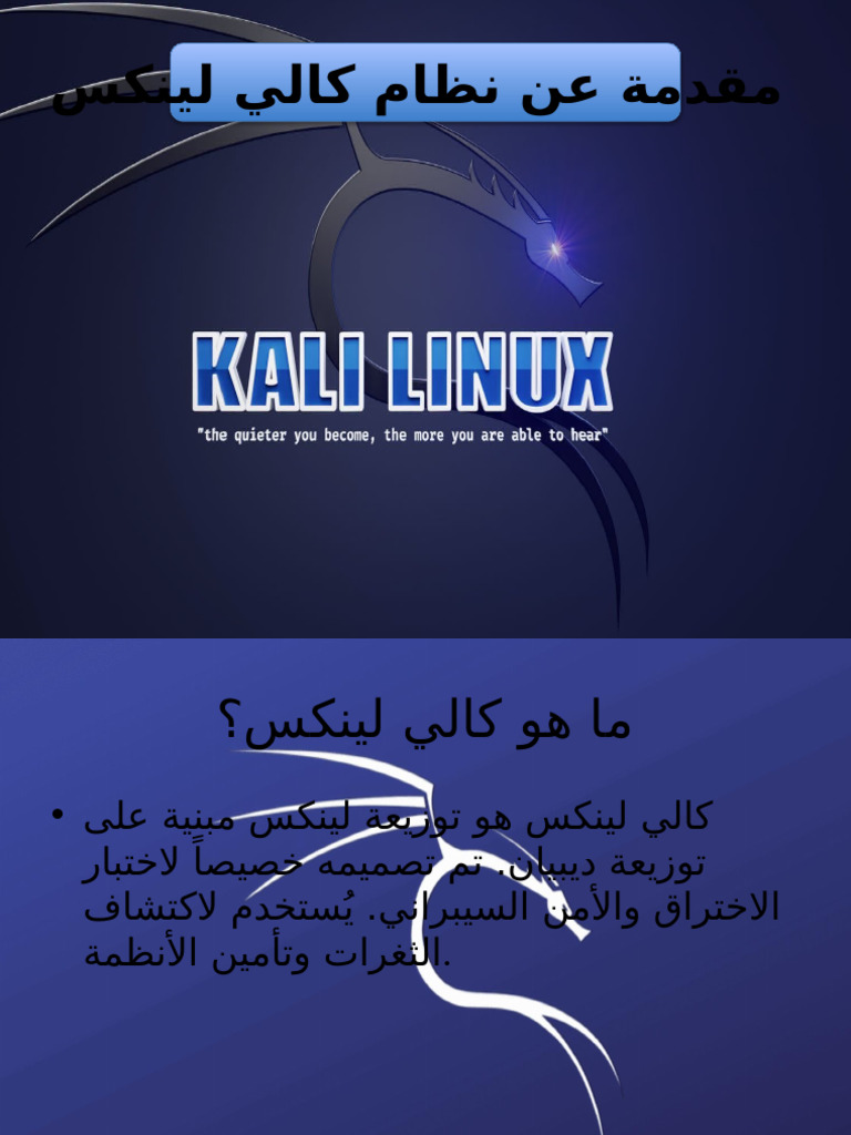 Kali Linux | PDF