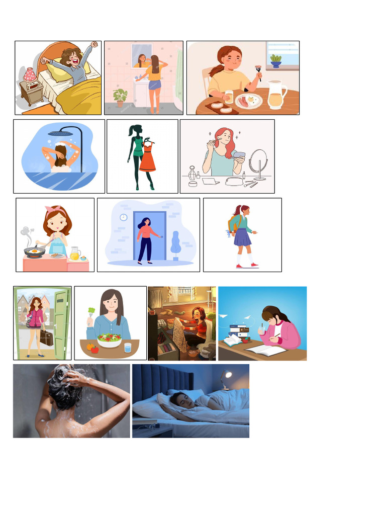 Pics Dailyroutine | PDF