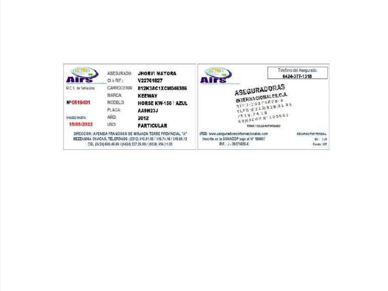 PDF Formato RCV Jhorvi Editable - Compress | PDF