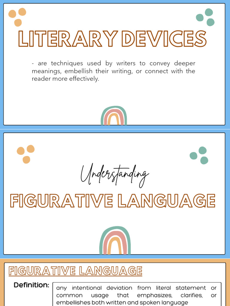 Literary Devices | PDF