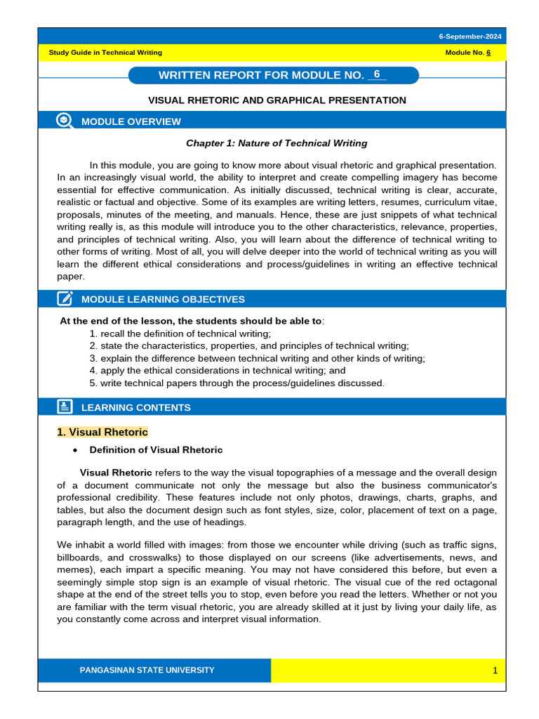 Group 1 Nature of Technical Writing | PDF | Hyperlink | Computers