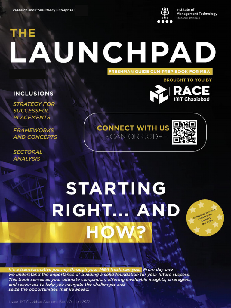 IMT RACE The LaunchPad Updated | PDF