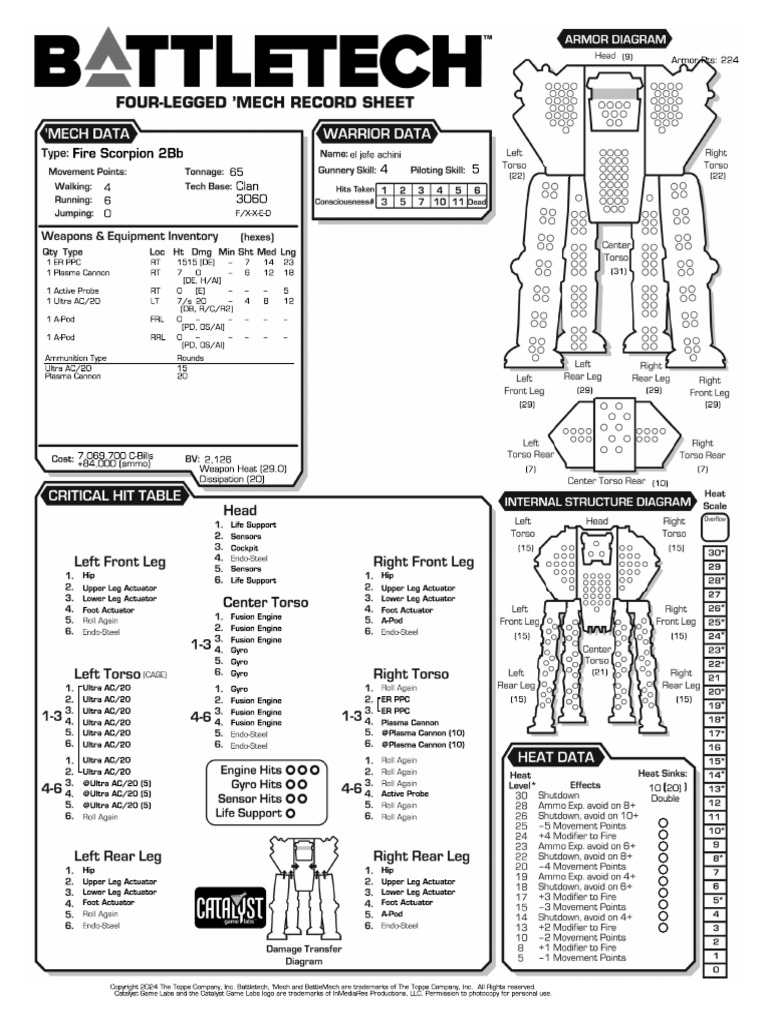 Fire Scorpion 2Bb | PDF