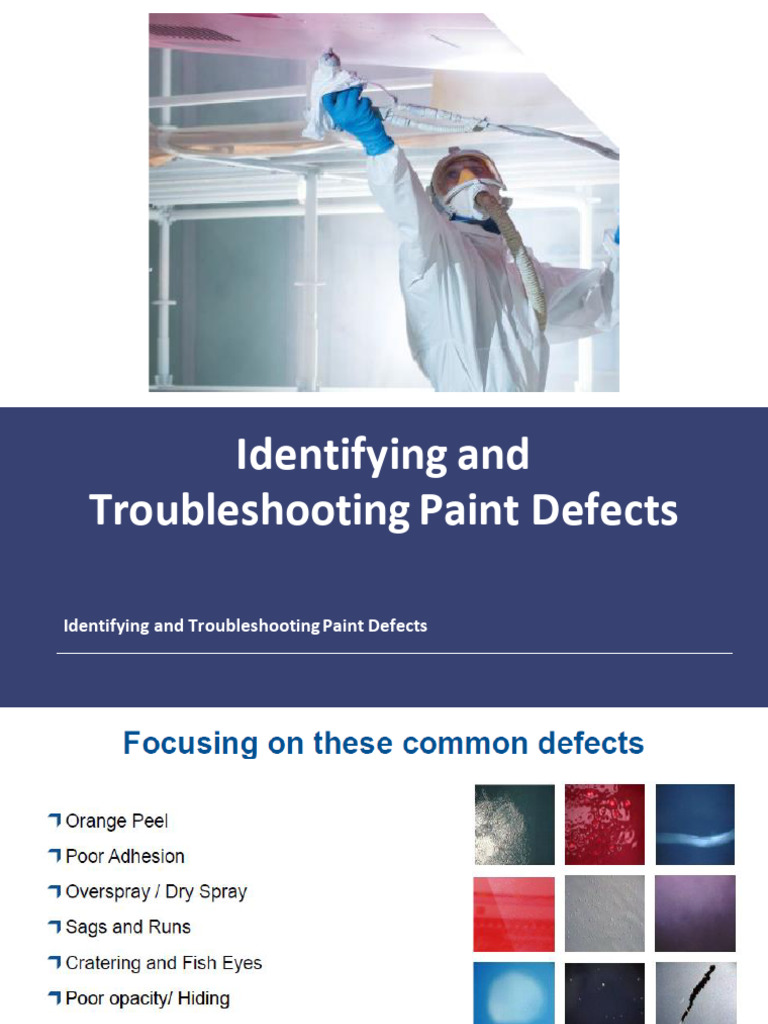 Identifying and Troubleshooting Paint Defects | PDF