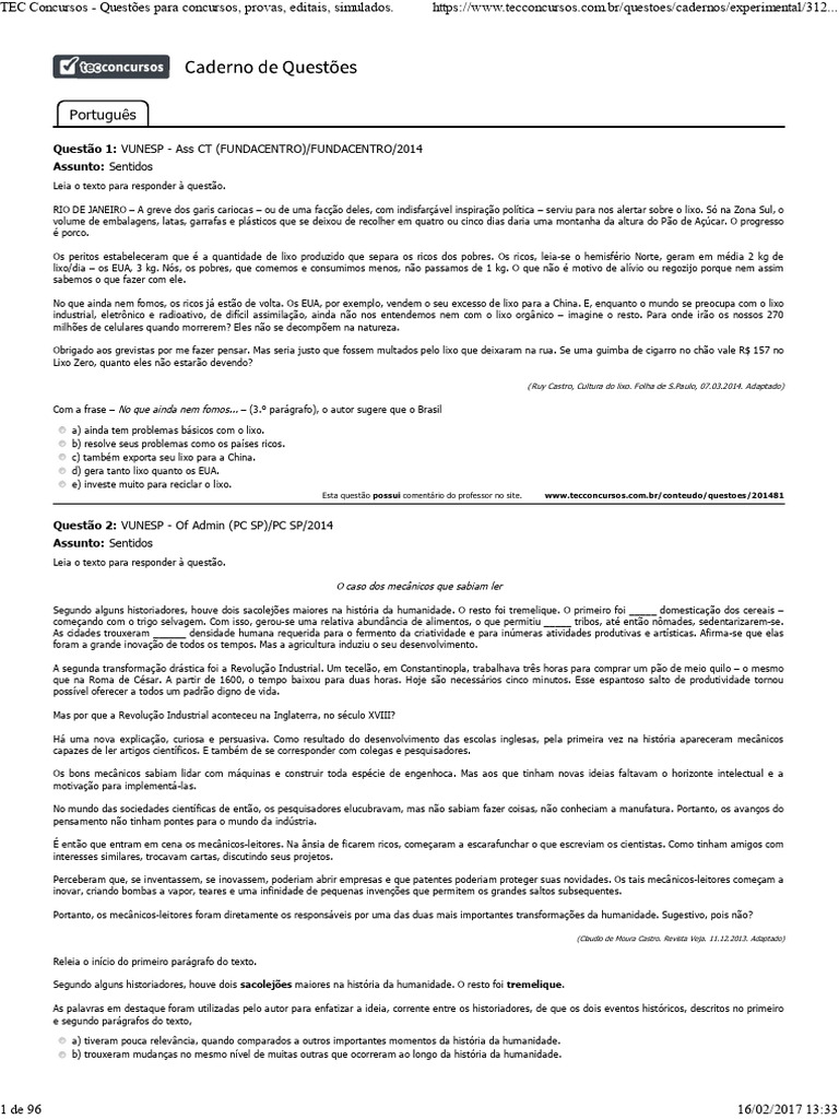 Portugues Inter | PDF