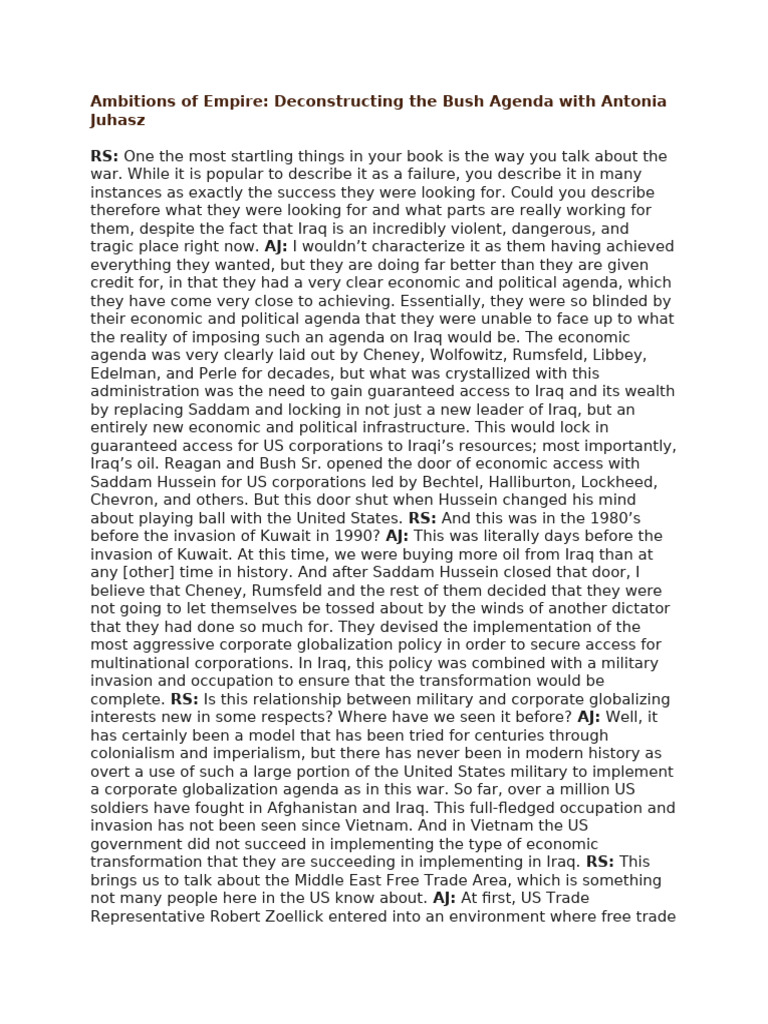 Ambitions of Empire | PDF