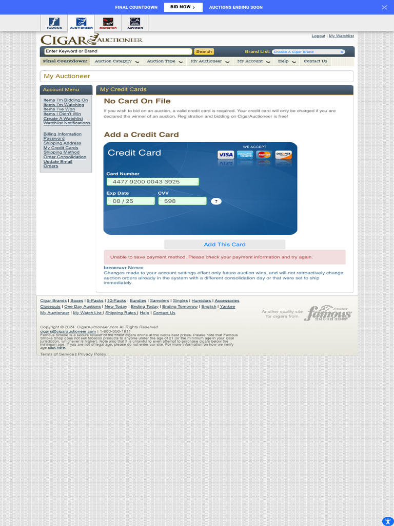 My Credit Cards | PDF