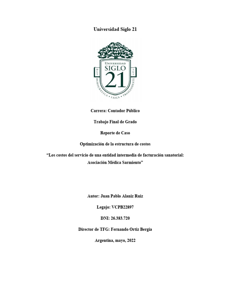 TFG - Alaniz Juan Pablo | PDF