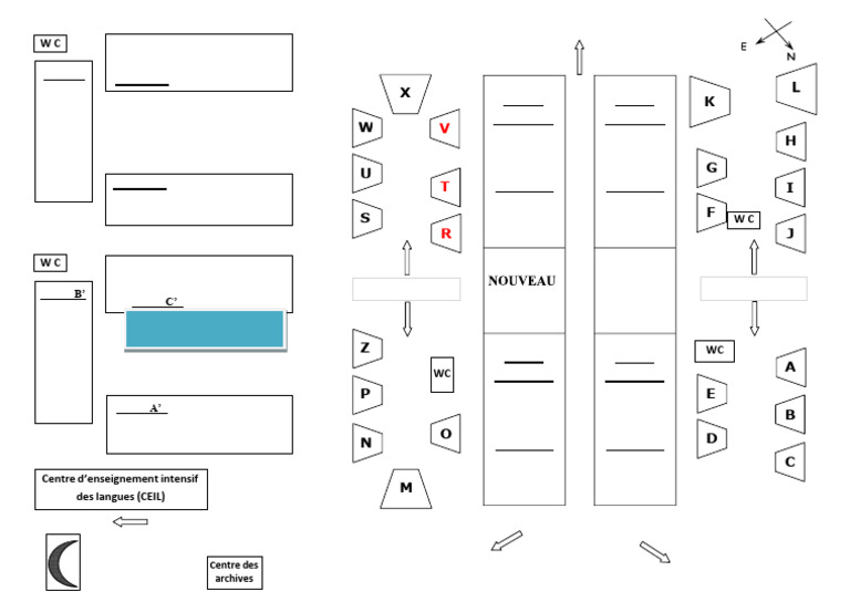 Usthb Plan Locaux Examens 2024 | PDF