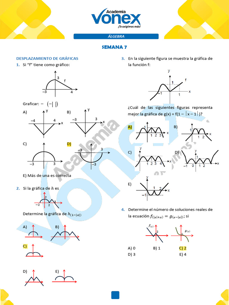 Algebra Sem.7 | PDF
