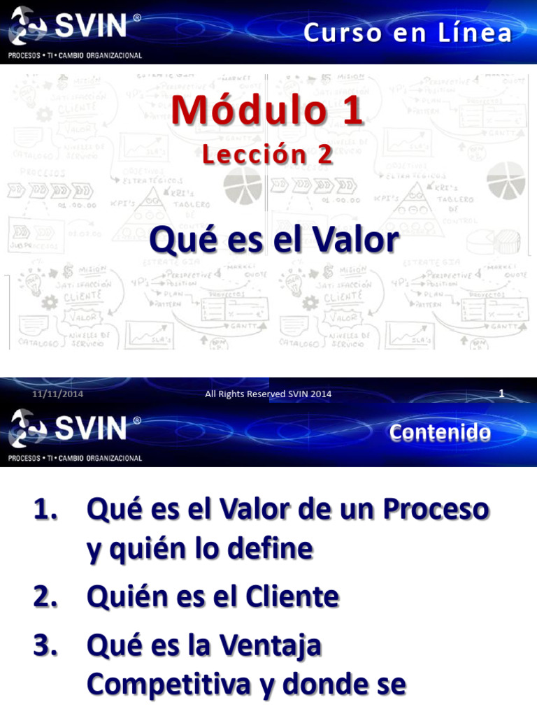 Qué Es El Valor 1.0 | PDF