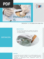 Paracentesis: Procedimiento y Pasos | PDF