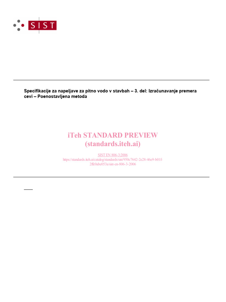 Pipe Sizing Method for Water Installations | PDF | Pipe (Fluid ...