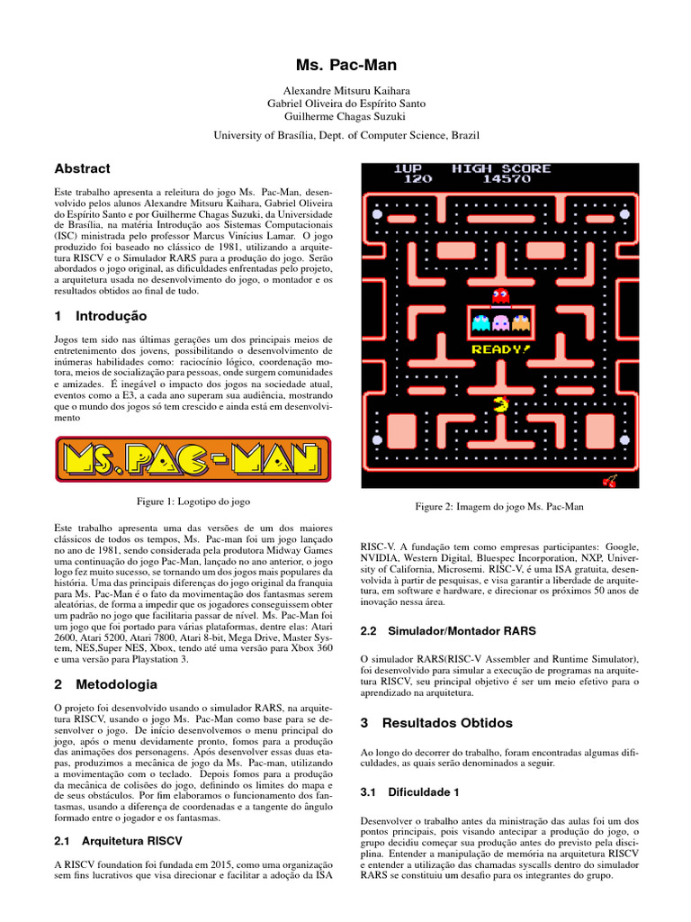 Ms Pac Man | PDF