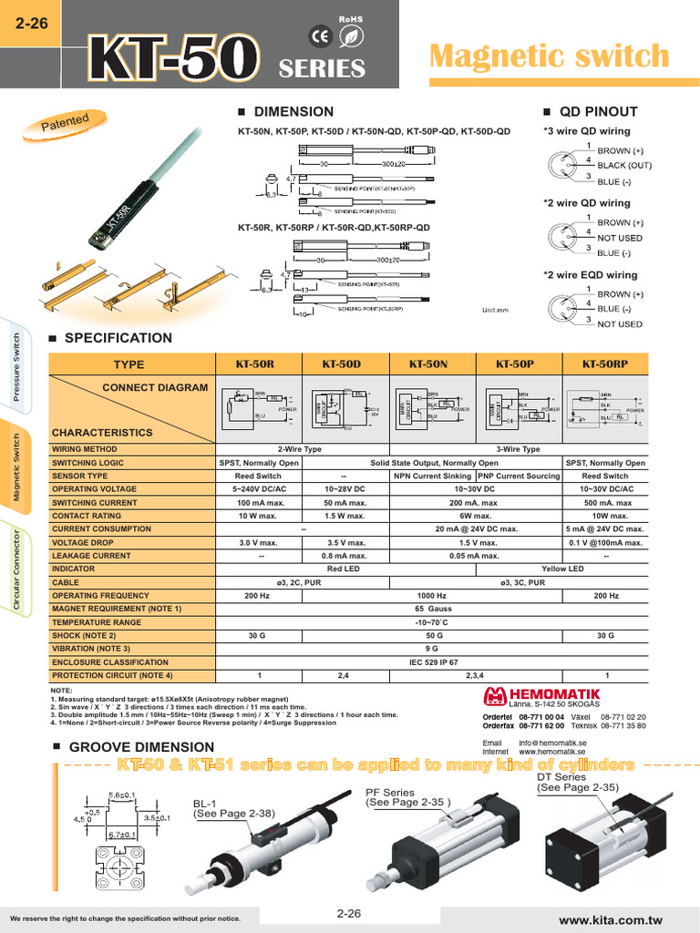 Magnetic Switch: Series | PDF