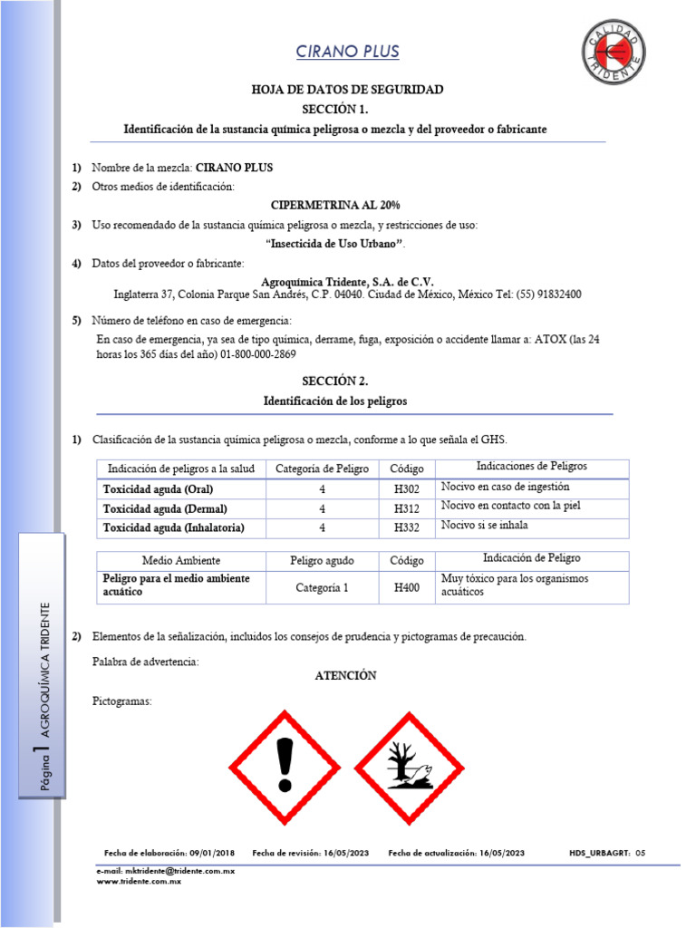 HDS Urb Cirano Plus Atver 05 | PDF