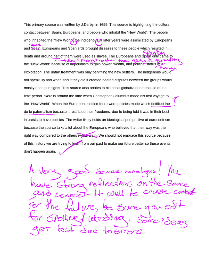 Edited - Source Analysis - Imperialism | PDF