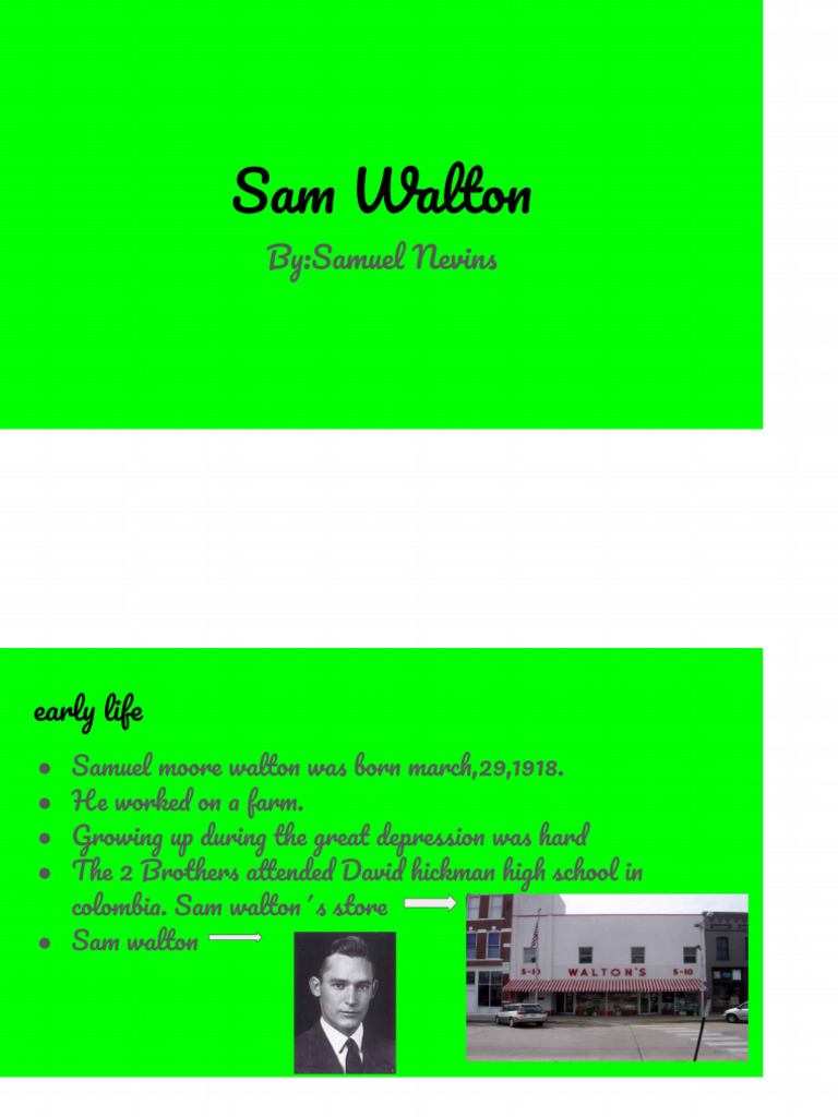 Sam Walton | PDF