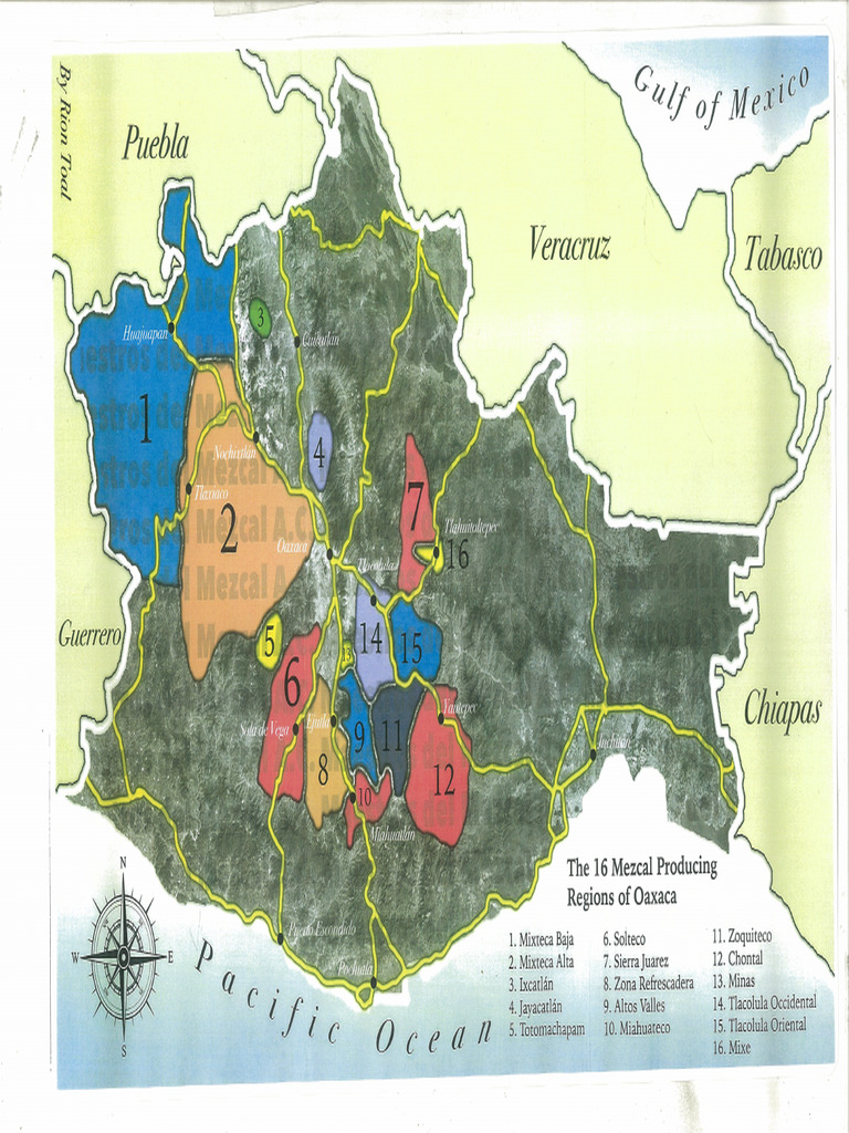 Mapa Oaxaca | PDF