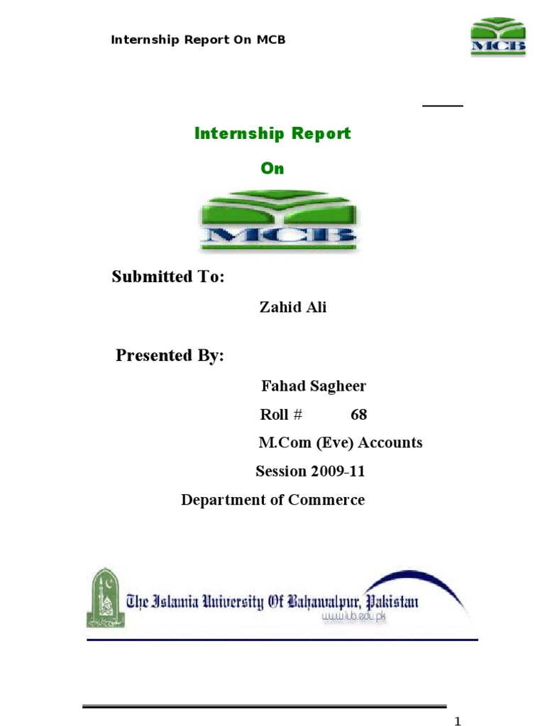 Fahad MCB | Download Free PDF | Negotiable Instrument | Cheque