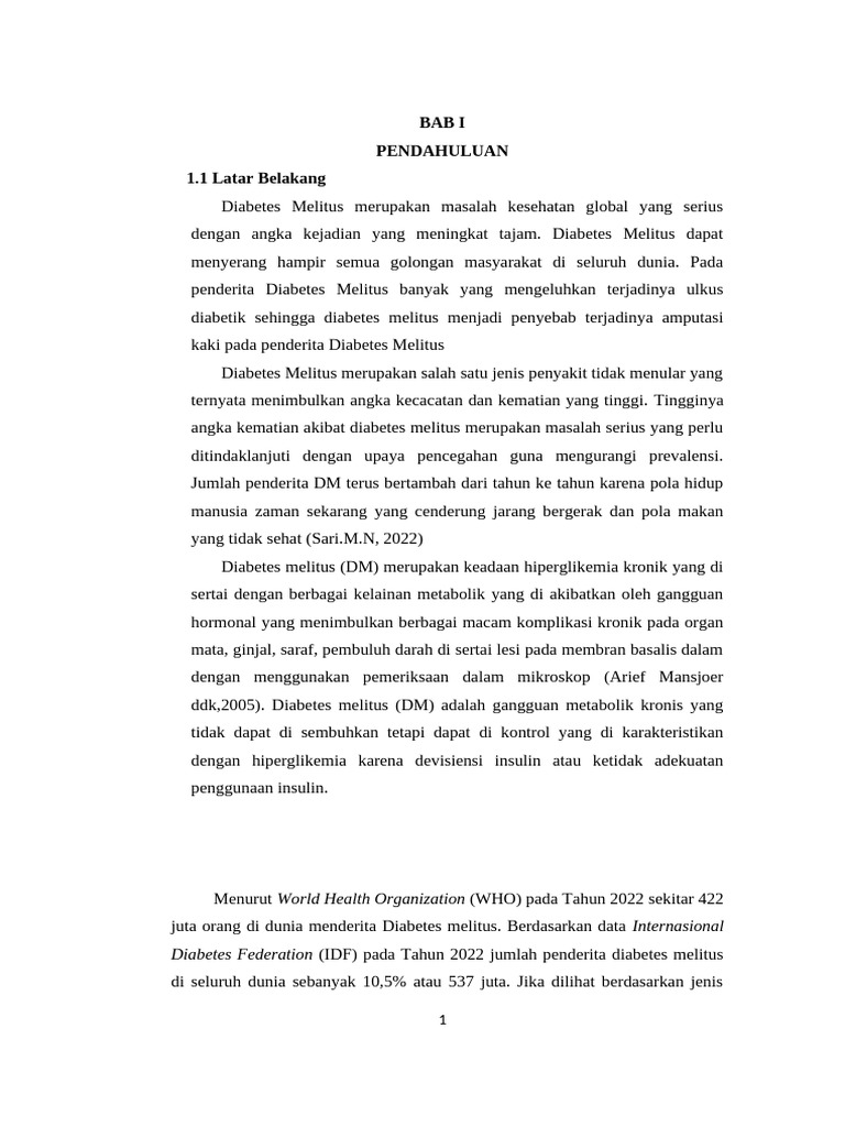 PROPOSAL KTI HADA (DM) Baru | PDF