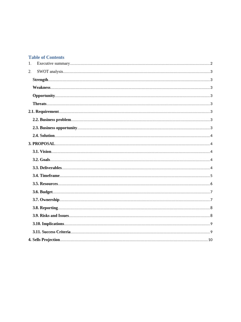 Coffee Project Proposal | PDF