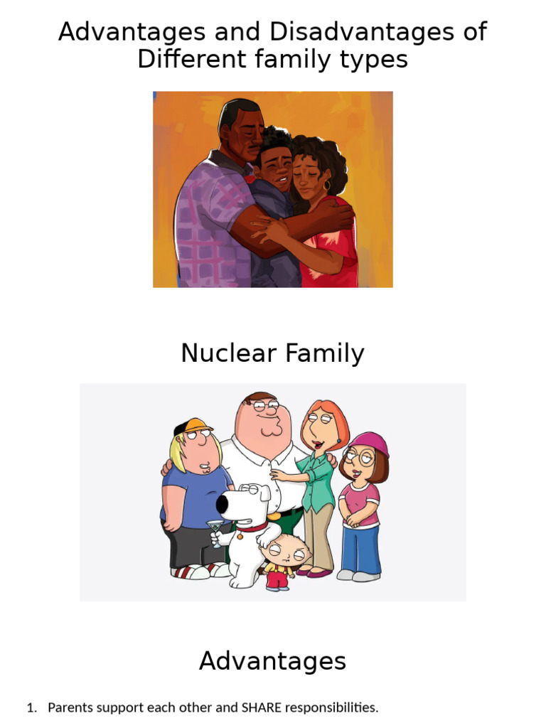 Advantages and Disadvantages of Different family types | PDF