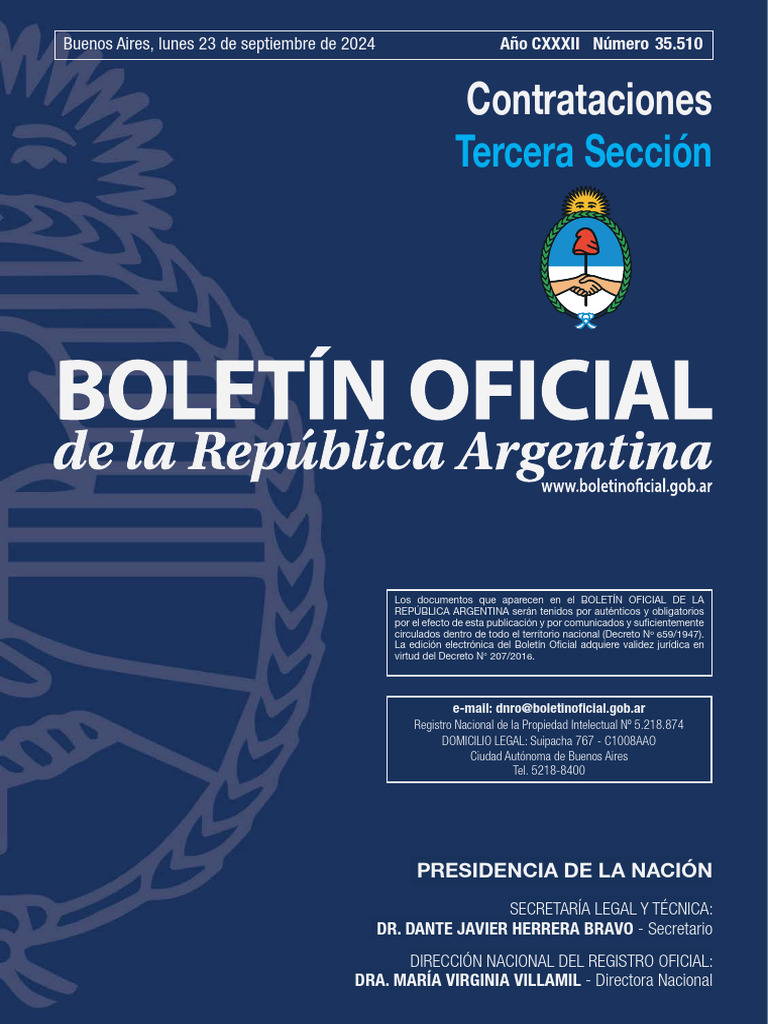 Seccion Tercera 20240923 | PDF