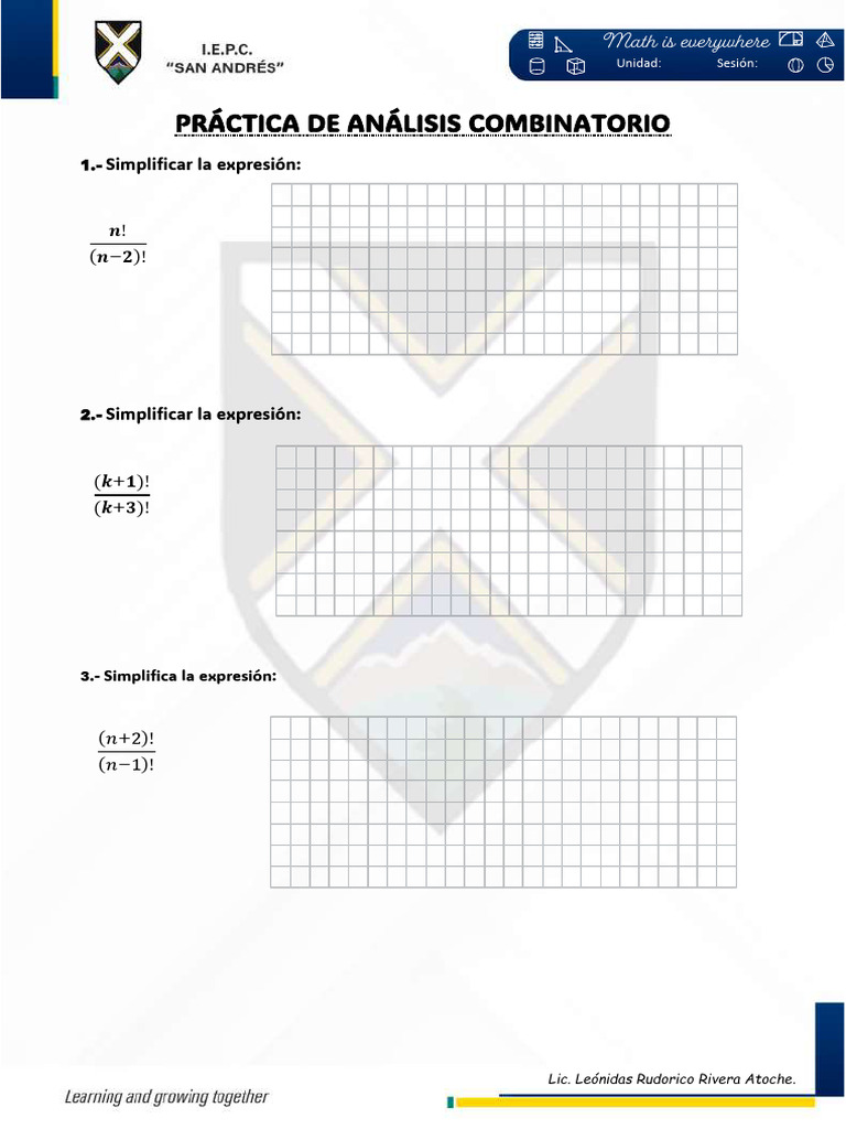 Análisis Combinatorio | PDF