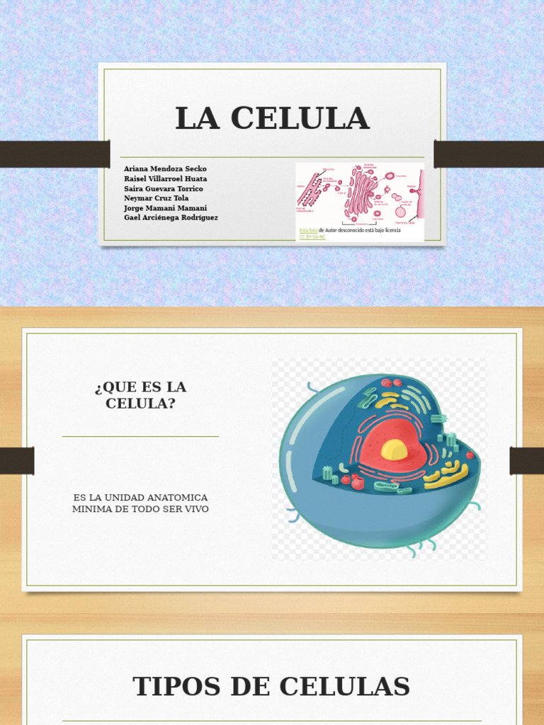 LA CELULA | PDF