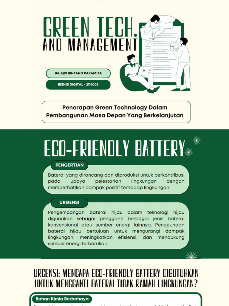 Penerapan Green Technology Pdf