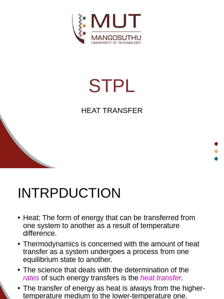 STPL - Heat Transfer | PDF