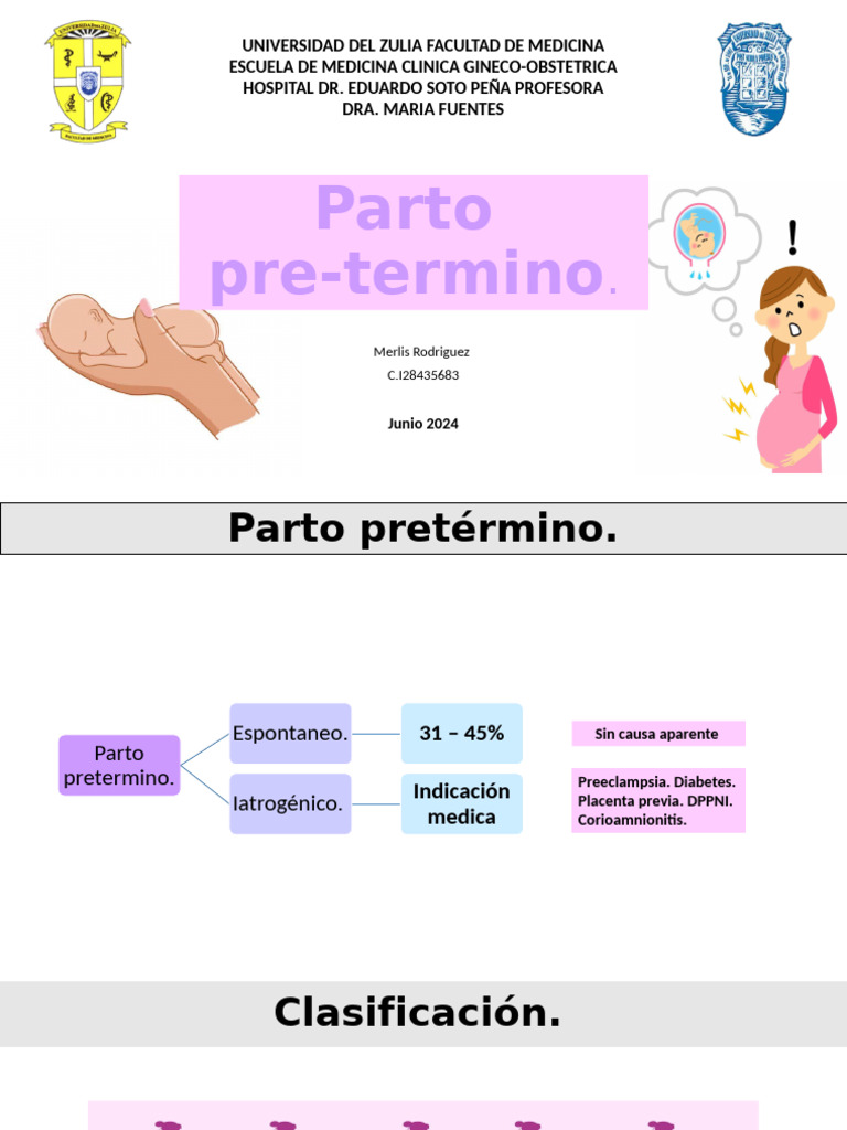 Parto Pre-Termino | PDF