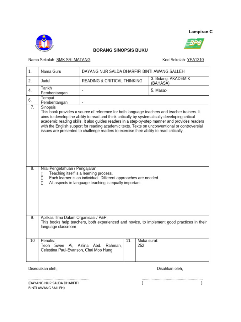 Sinopsisss As3 | PDF