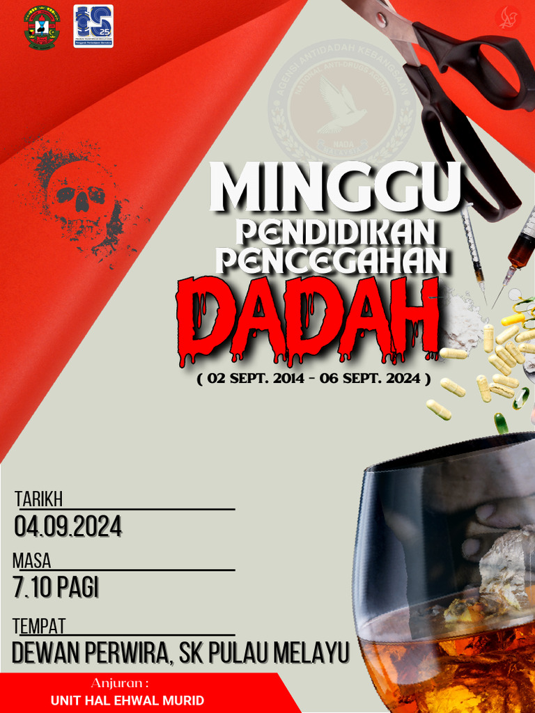 BUKU PROGRAM ANTI DADAH 2024 (Document (A4 Portrait) ) | PDF