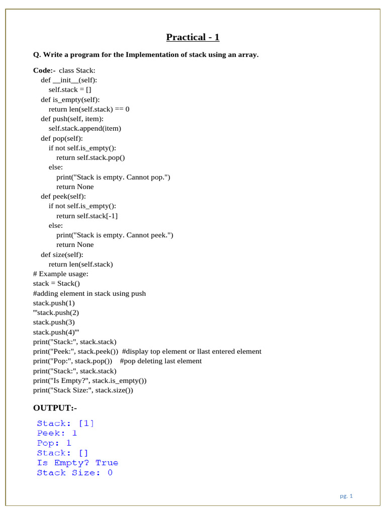 Practical_1 to 7 | PDF