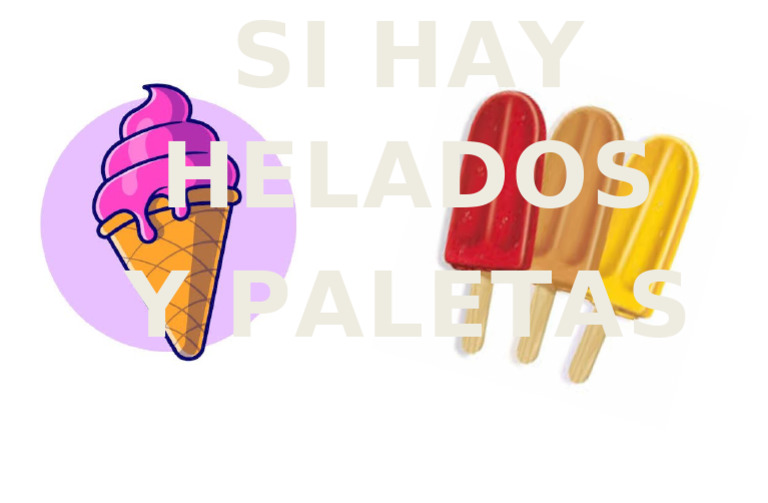 aviso helados y paletas | PDF