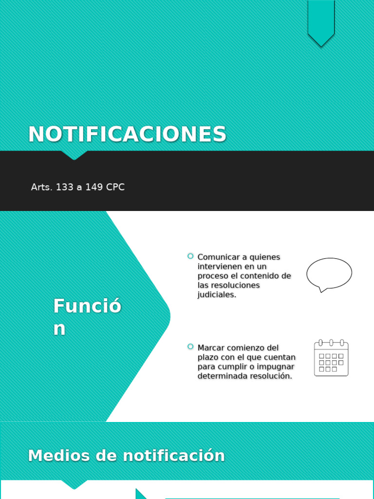 Notificaciones | PDF