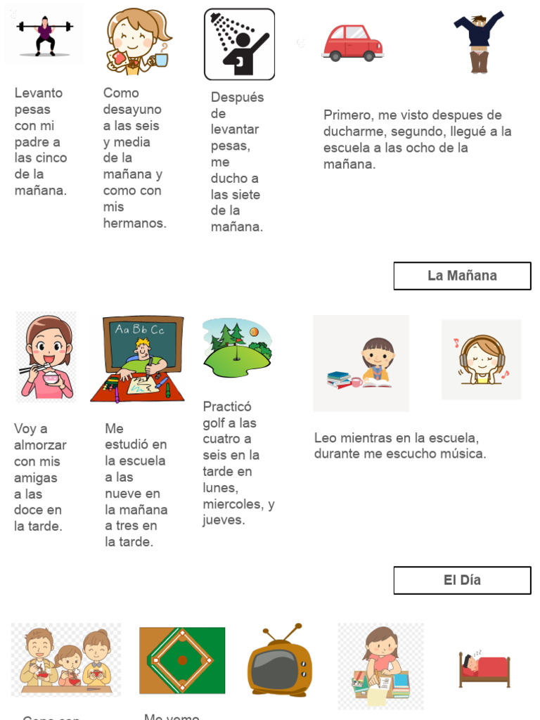 Mi Rutina Diaria | PDF