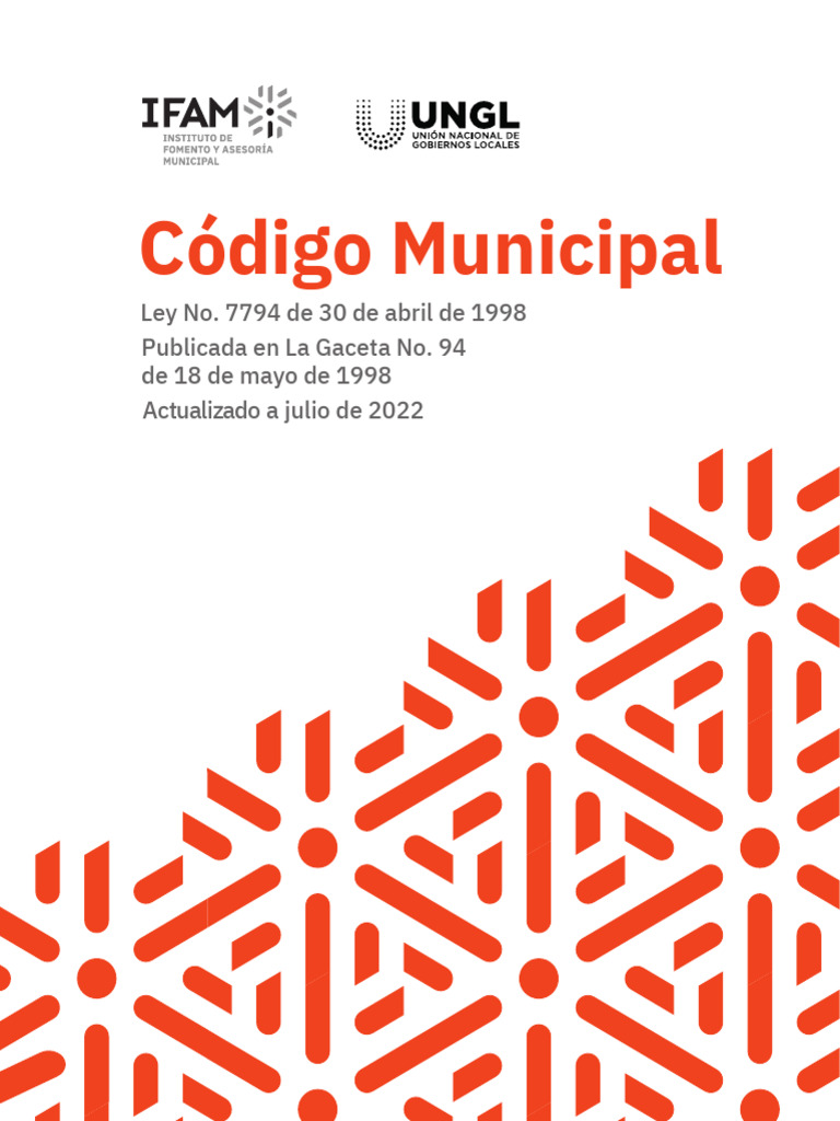 Libro Codigo Municipal 2022 1 | PDF | Alcalde | Gobierno local