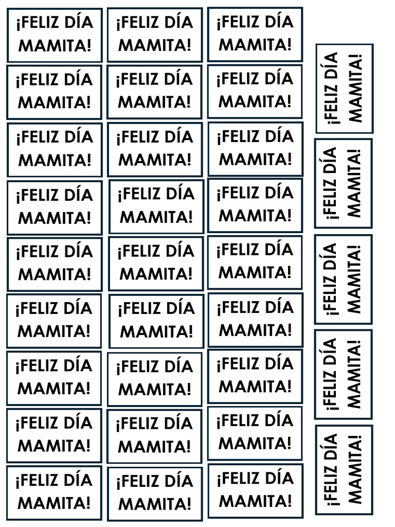Feliz Dia Mamita | PDF