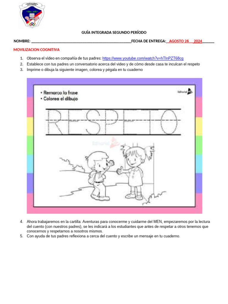 GUÍA INTEGRADA-1 | PDF