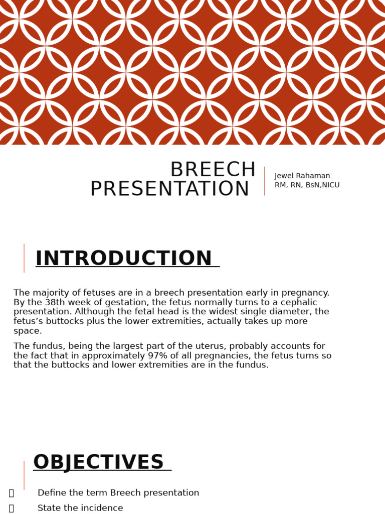Breech Presentation | PDF