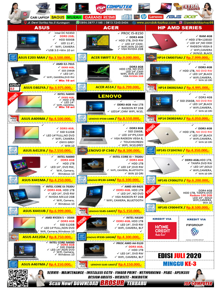 BROSUR LAPTOP ISP COMPUTER | PDF