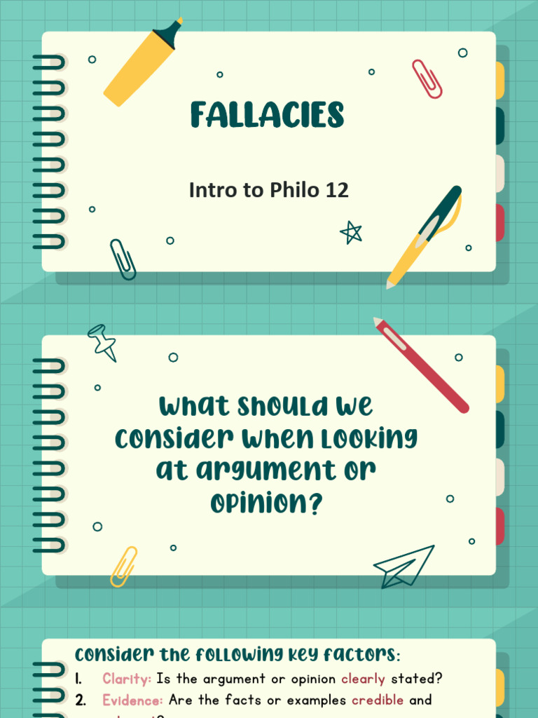 FALLACIES | PDF