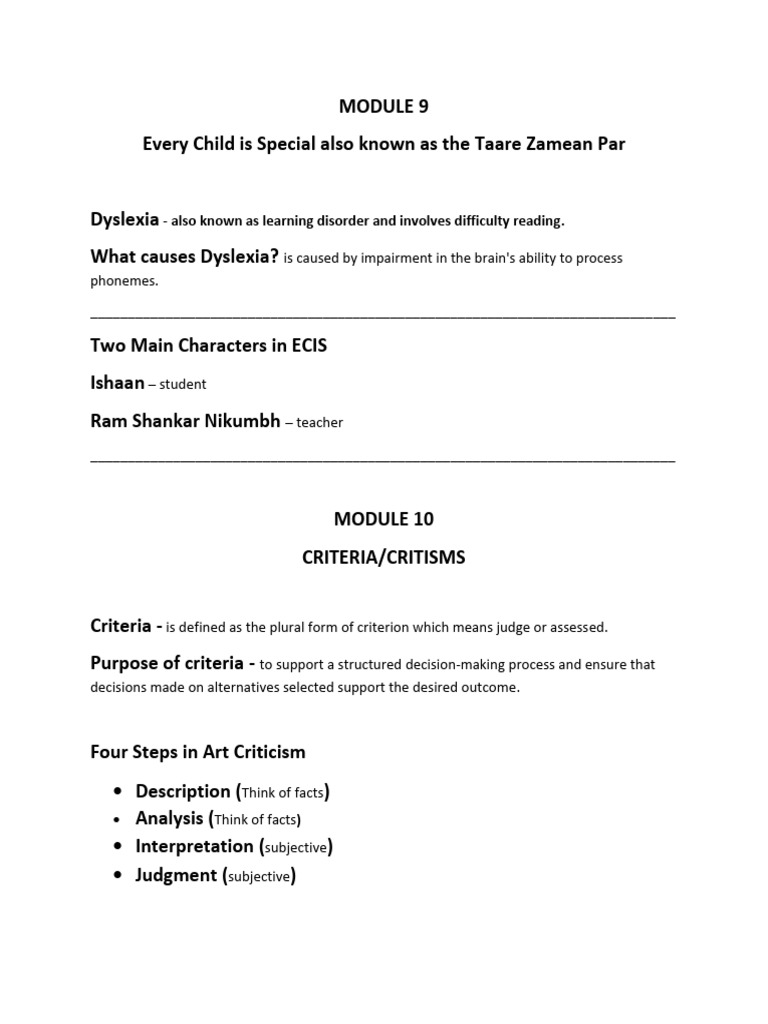 MODULE 9 To 13 ART REVIEWER | PDF