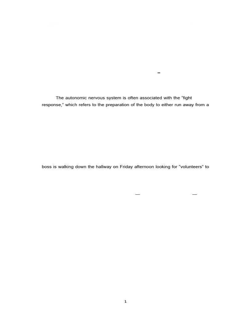 Module 8.3 The Nervous System Part 3 | PDF